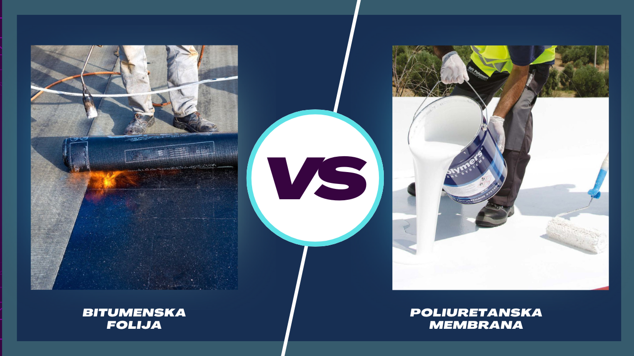 Prednosti poliuretanske hidroizolacije u odnosu na bitumenske folije